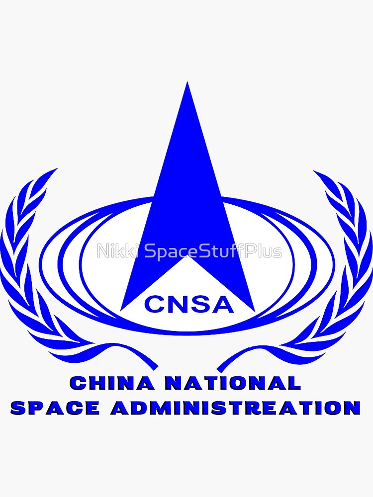"China National Space Administration (CNSA) Logo" Sticker for Sale by ...