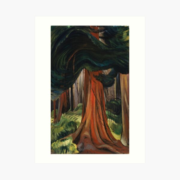 "Emily Carr, Red Cedar" Art Print by fineearth | Redbubble