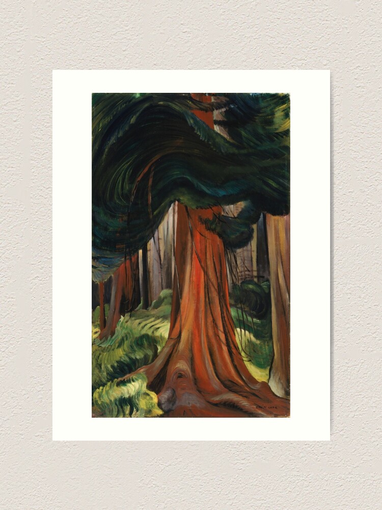 "Emily Carr, Red Cedar" Art Print by fineearth | Redbubble