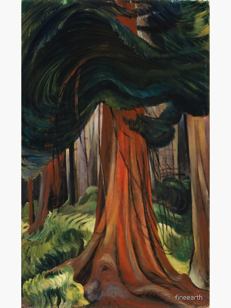 "Emily Carr, Red Cedar" Art Print by fineearth | Redbubble