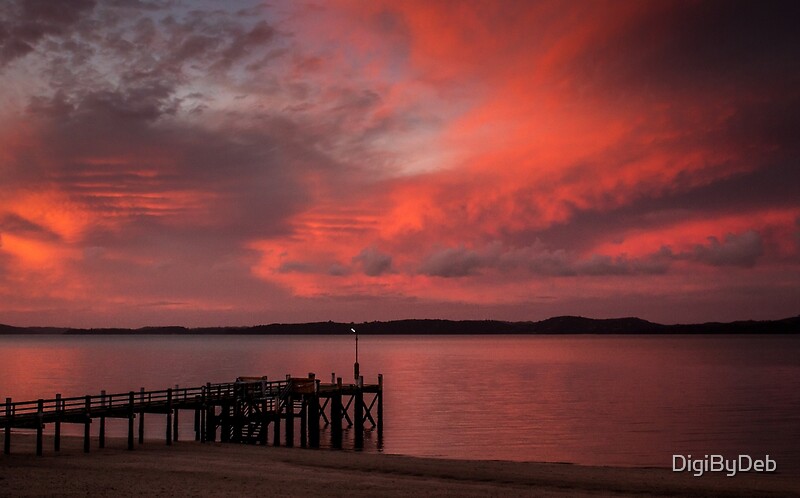 "Maraetai Sunset" by amor-vinces | Redbubble