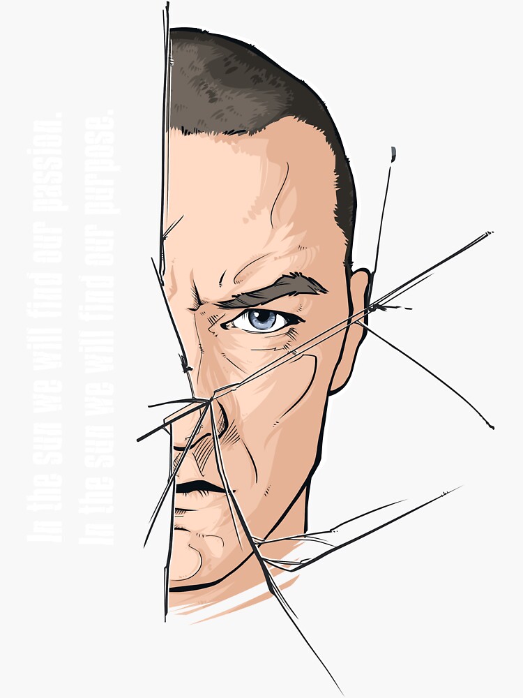 "SPLIT Patricia" Sticker for Sale by ArryDDragons | Redbubble