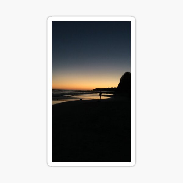 "Beach Sunset Photo" Sticker by ebloomfield01 | Redbubble