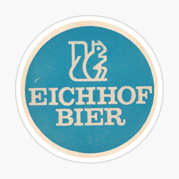 "Eichof Bier" Sticker for Sale by Bloxworth | Redbubble