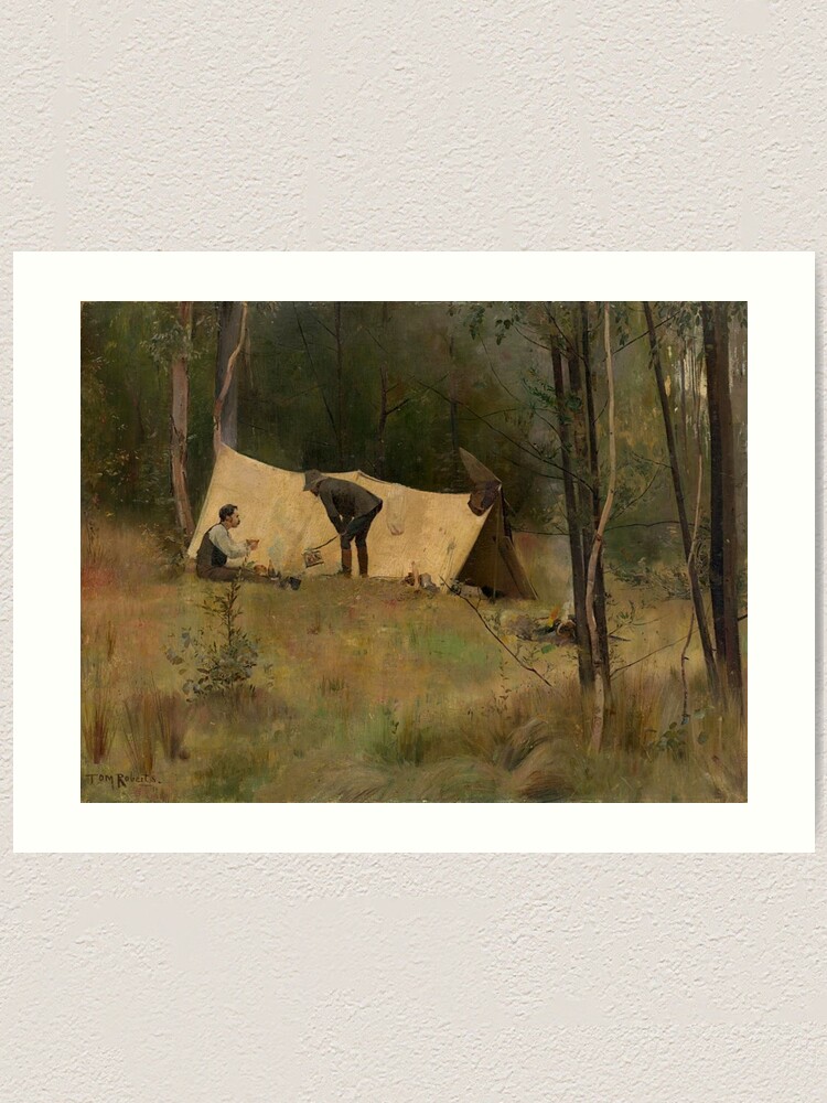 "The Artists' camp - Tom Roberts - 1886" Art Print for Sale by ...