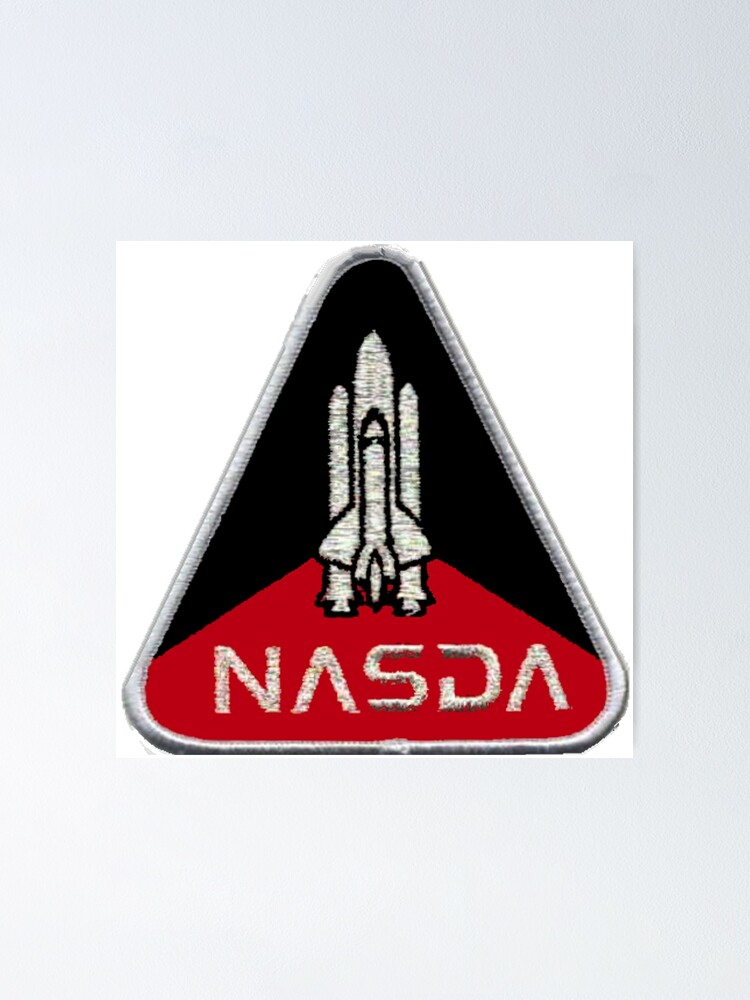 "NASDA Logo" Poster by Spacestuffplus | Redbubble