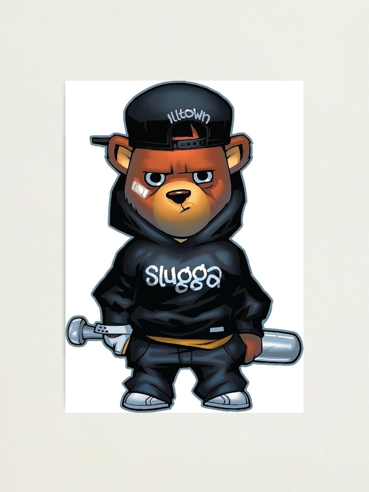 "Slugga Bear" Photographic Print for Sale by WybrandB | Redbubble