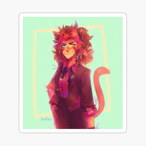"Catra" Sticker by Koifeu | Redbubble