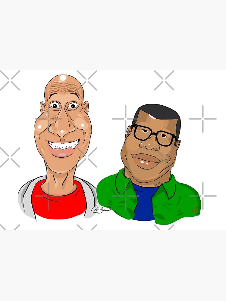 "Key and Peele - Famous Caricatures" Art Print by thewisecarrot | Redbubble