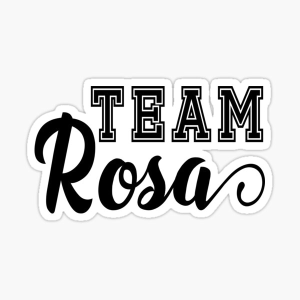 "Team Rosa - I am Rosa Parks" Sticker by jpjournals | Redbubble