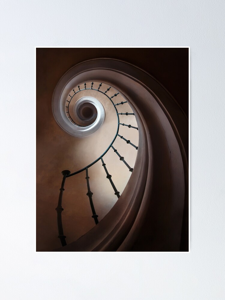 "Pretty spiral staircase" Poster by JBlaminsky | Redbubble