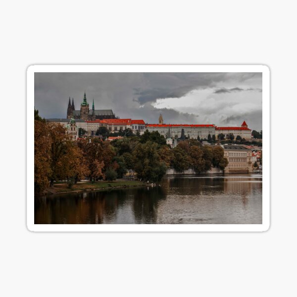 "An Overview Of Prague - 3 © " Sticker for Sale by PrinceJohn | Redbubble