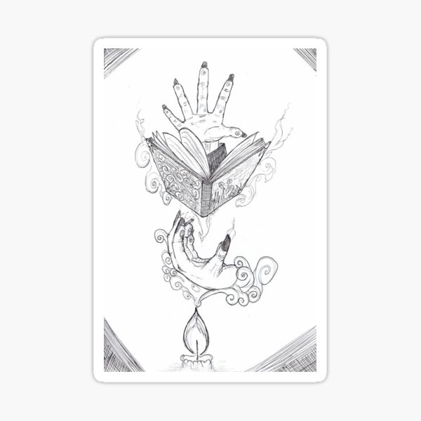 "Markus Pattern - Grimoire" Sticker by NJX07 | Redbubble