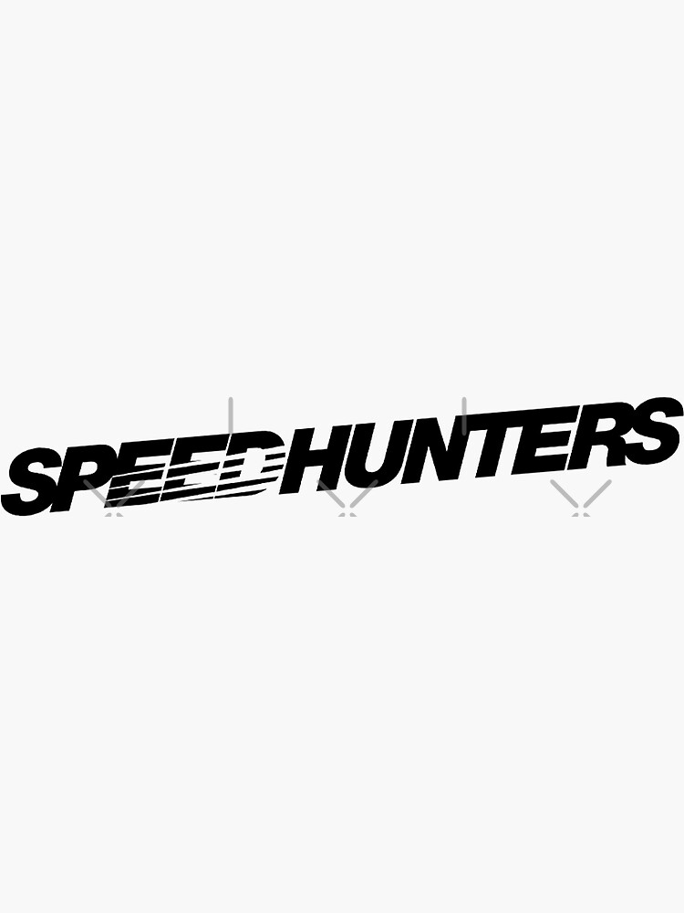 "SpeedHunters logo" Sticker by Superjamba | Redbubble