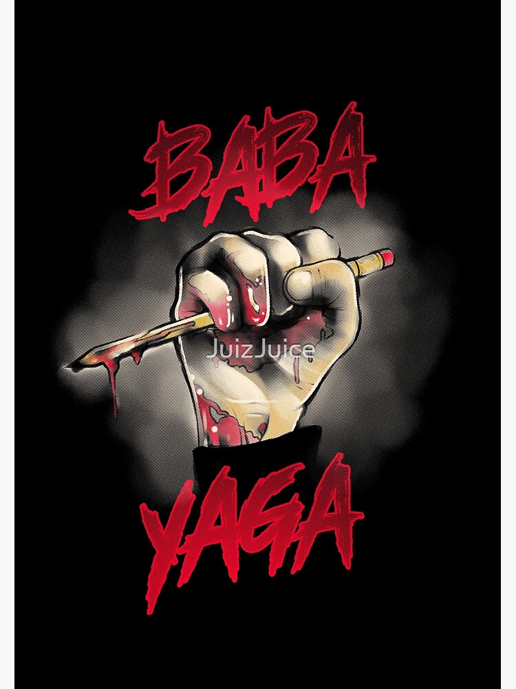 "Baba yaga" Poster by JuizJuice | Redbubble