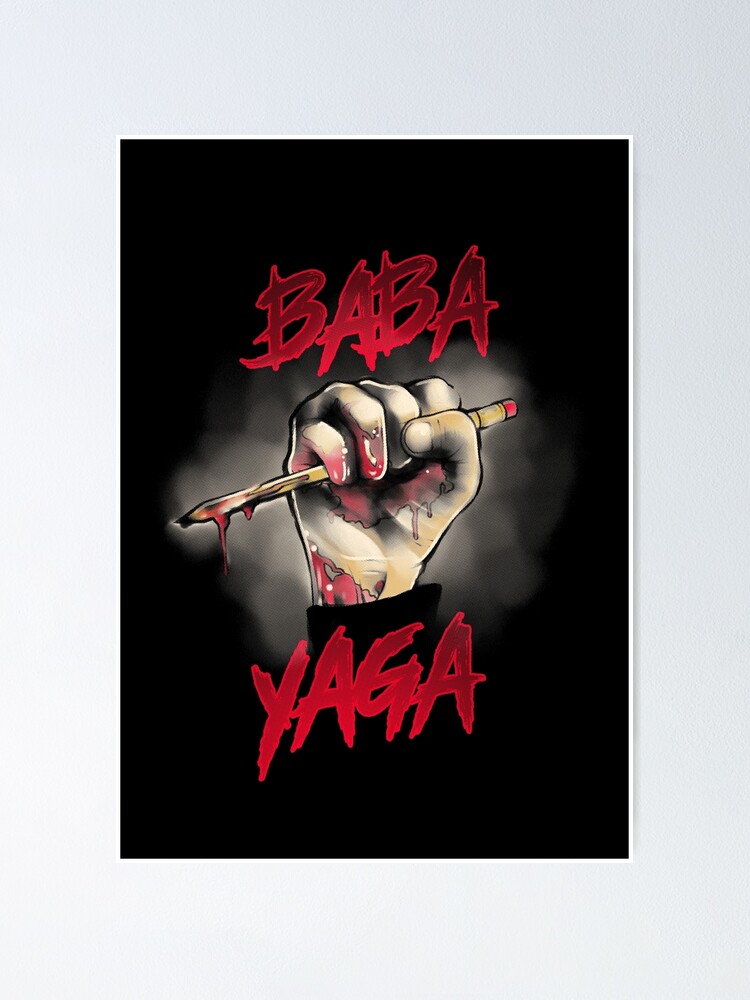 "Baba yaga" Poster by JuizJuice | Redbubble