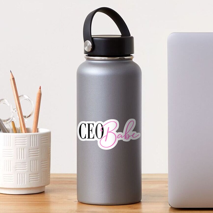 "CEO Babe, Boss Babe. Girl Boss, Girl CEO, Boss Mom" Sticker for Sale ...