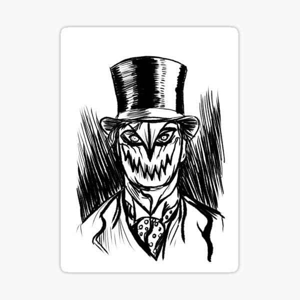 "Jack the Ripper" Sticker by Extreme-Fantasy | Redbubble
