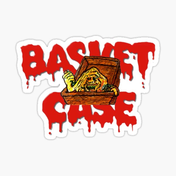 "Basket Case " Sticker for Sale by MattisMatt83 | Redbubble