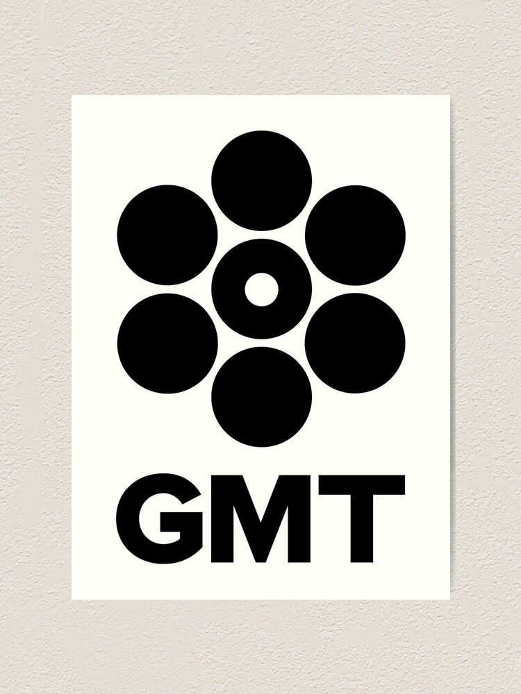 "GMT - Black Logo" Art Print for Sale by Quatrosales | Redbubble