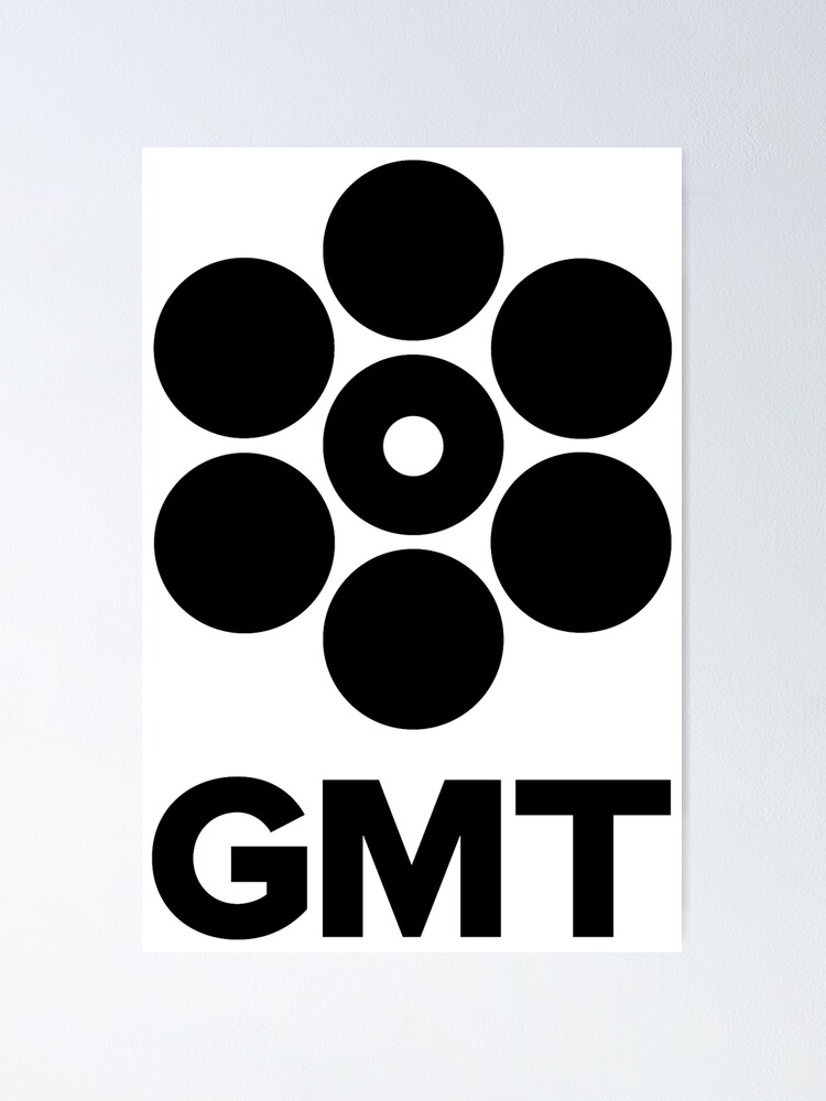 "GMT - Black Logo" Poster by Quatrosales | Redbubble