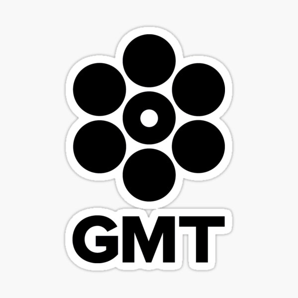 "GMT - Black Logo" Sticker for Sale by Quatrosales | Redbubble