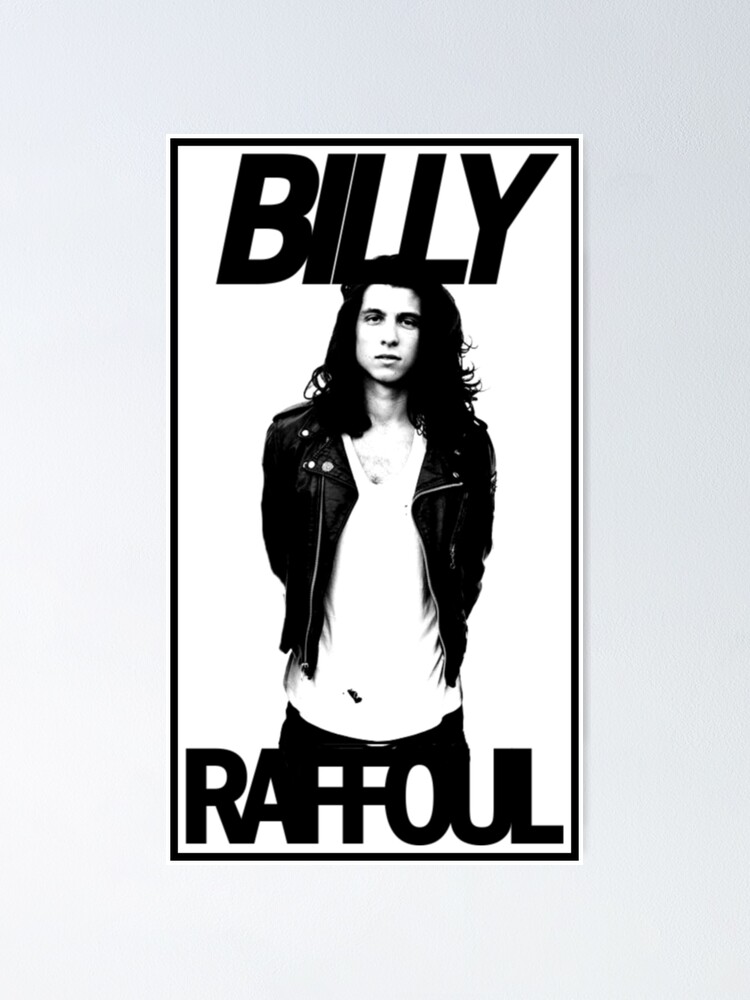 "Billy Raffoul - Acoustic " Poster for Sale by threeampersands | Redbubble