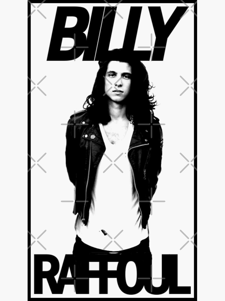 "Billy Raffoul - Acoustic " Sticker for Sale by threeampersands | Redbubble