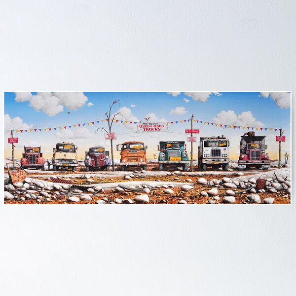 "Used and Used" Poster for Sale by John Murray | Redbubble