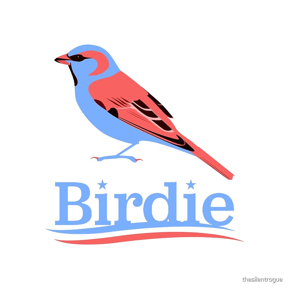 "Birdie Sanders" by thesilentrogue | Redbubble