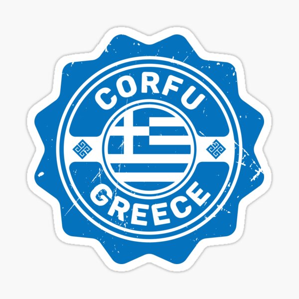 Sticker: Corfu | Redbubble