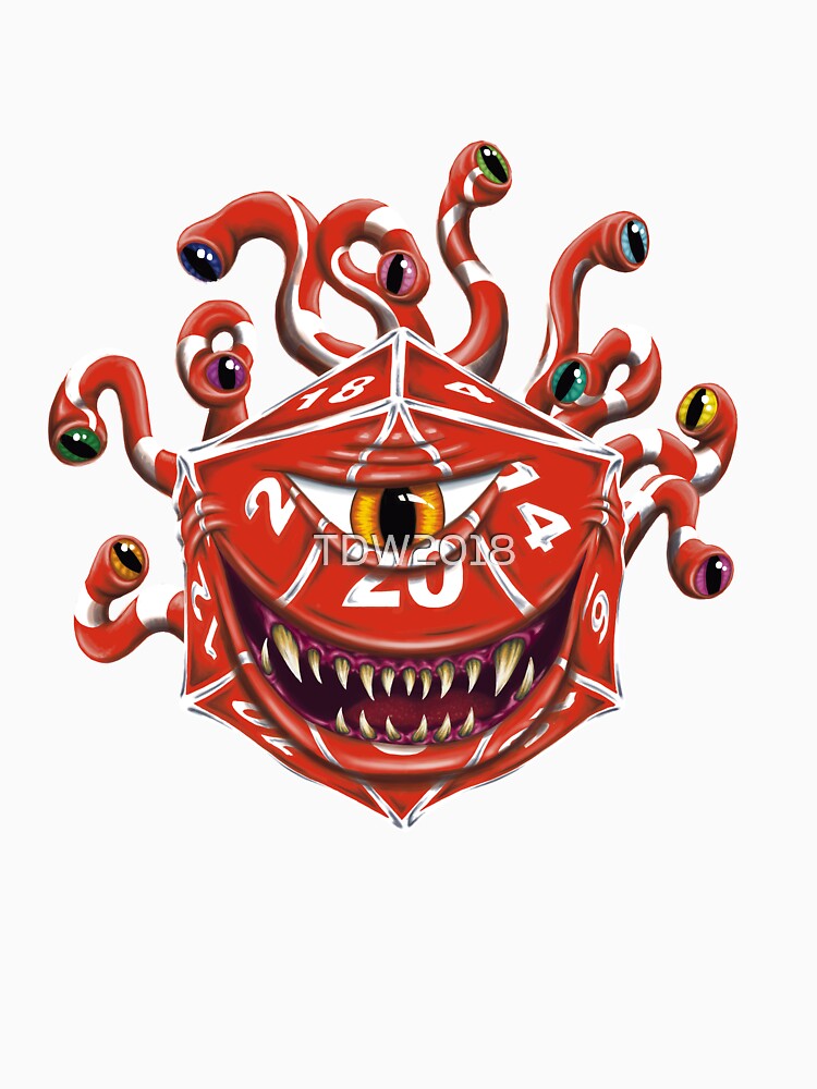 "Beholder D20" T-shirt by TDW2018 | Redbubble