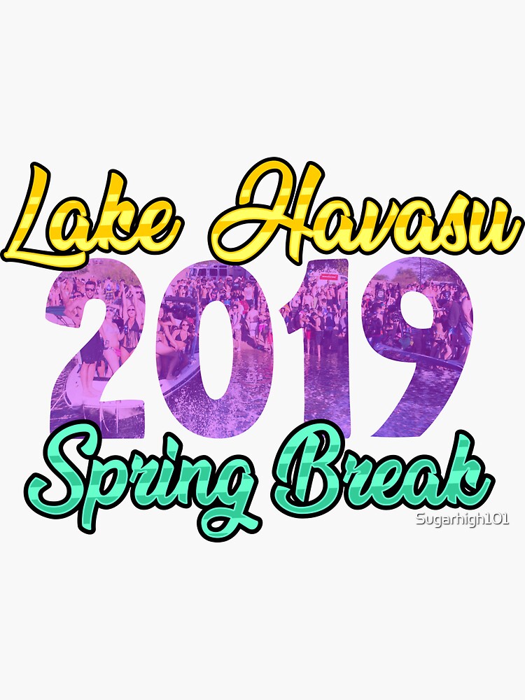 "Spring Break 2019 - Lake Havasu City Family Vacation TShirt" Sticker ...