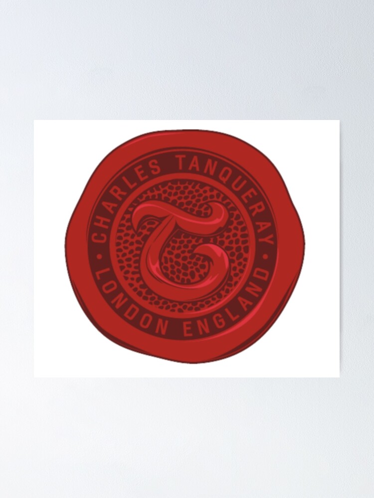 "Tanqueray Wax Seal Logo" Poster for Sale by mayoop | Redbubble