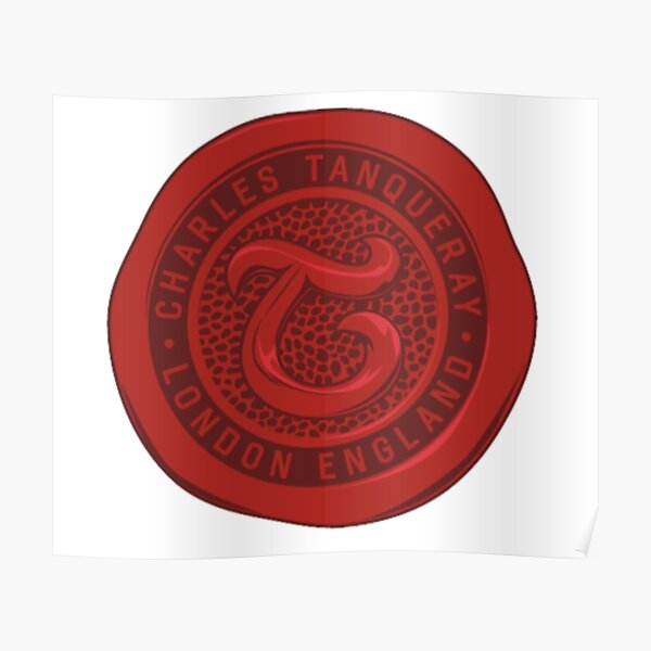 "Tanqueray Wax Seal Logo" Poster for Sale by mayoop | Redbubble