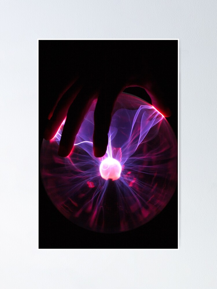 "Plasma and Hand" Poster for Sale by WorldDesign | Redbubble