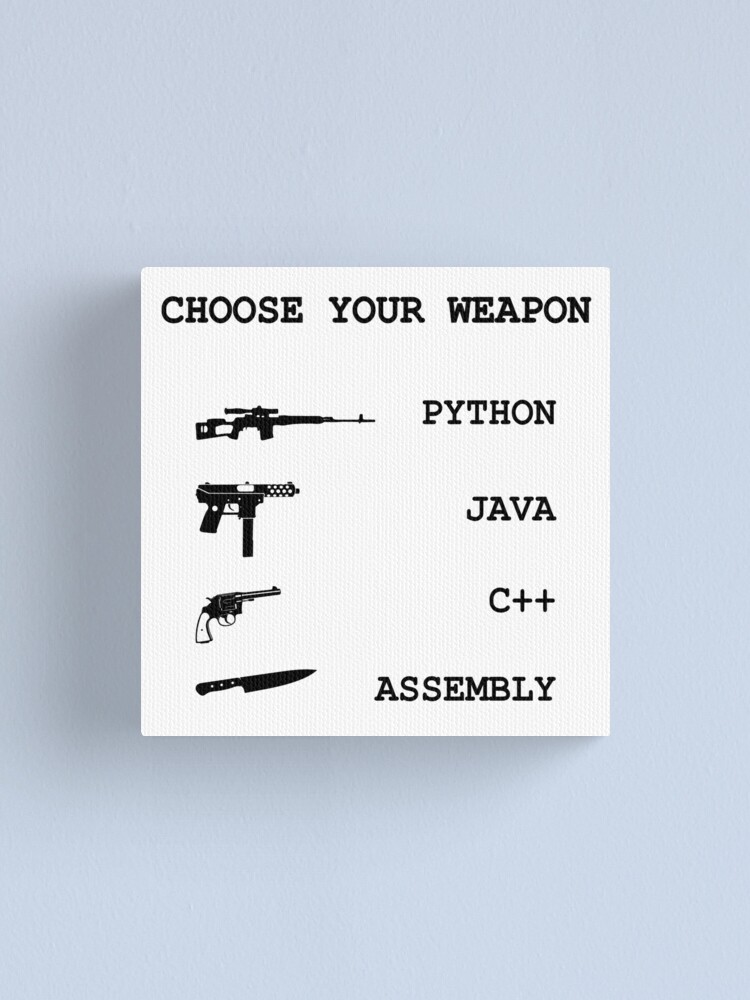 "Python vs Java vs C++ vs Assembly Programming Language Comparison Joke ...