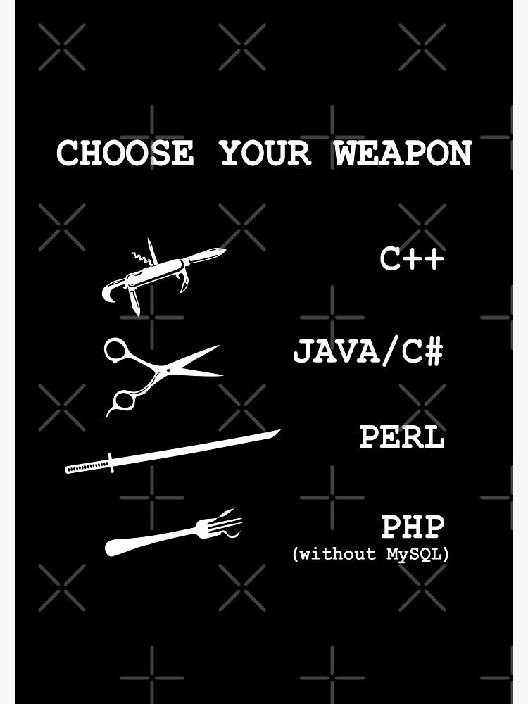 Perl Java C Sharp Php C Programming Language Comparison Joke 2716