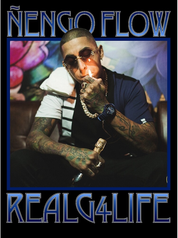 Póster «Ñengo Flow RG4L» de ecranirg4life | Redbubble