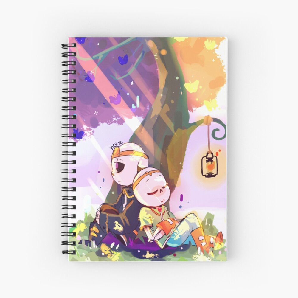 "Nightmare Sans and Dream Sans" Spiral Notebook for Sale by CoraWARD ...