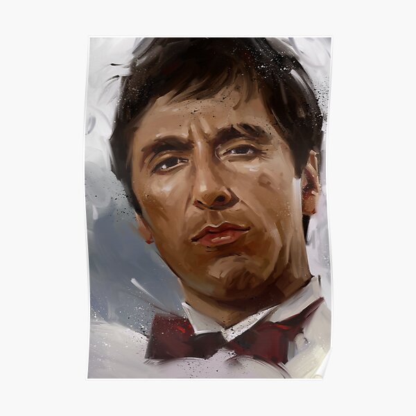 Tony Montana Posters | Redbubble