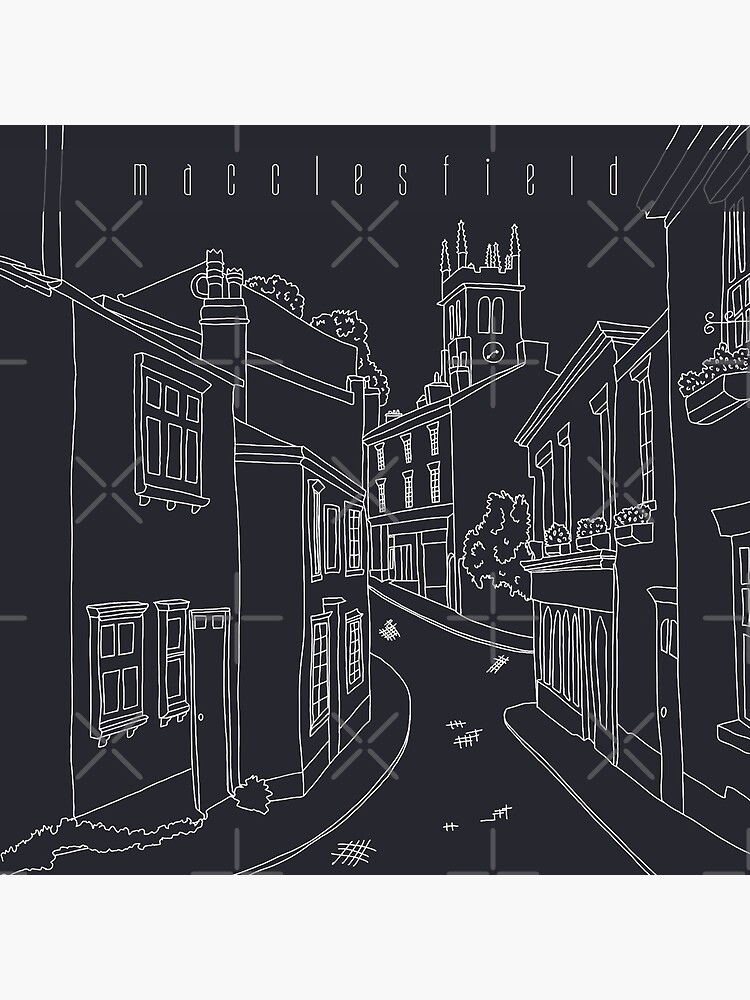 "MACCLESFIELD, CHURCH STREET" Framed Art Print for Sale by axelle1410 ...