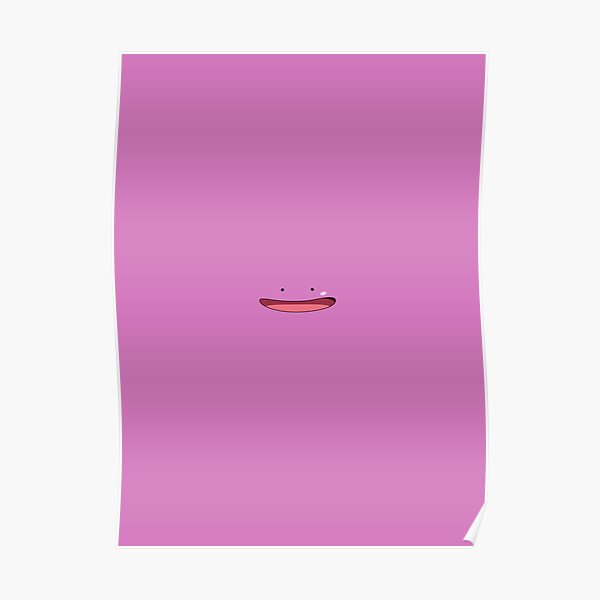"Ditto Face" Poster by radical97 | Redbubble