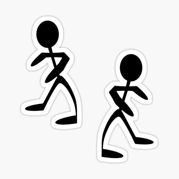 "Robots duo" Sticker by TheLemonBox | Redbubble