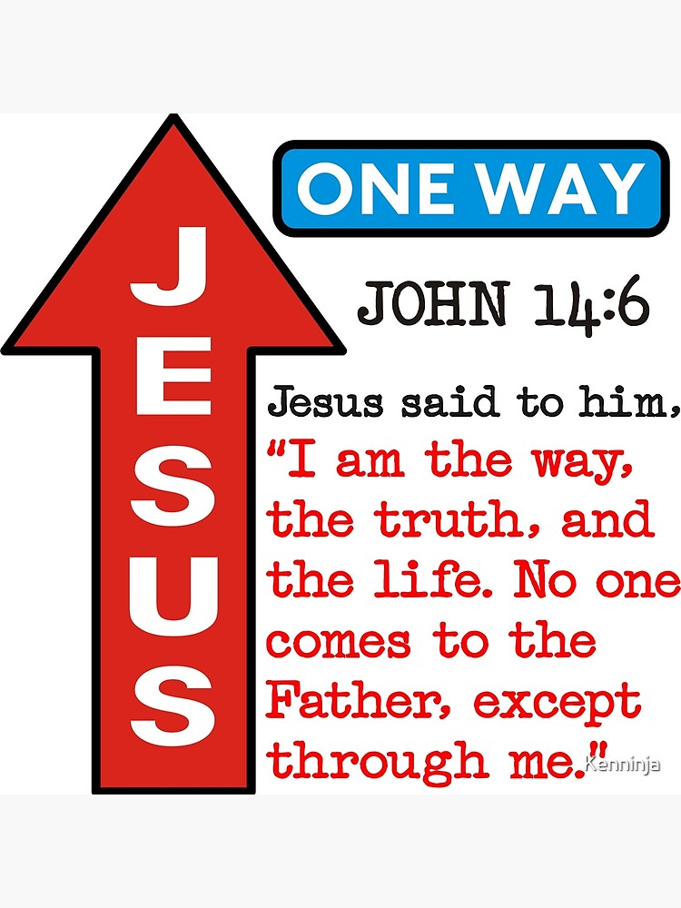 "Jesus - One Way" Art Board Print for Sale by Flabba | Redbubble