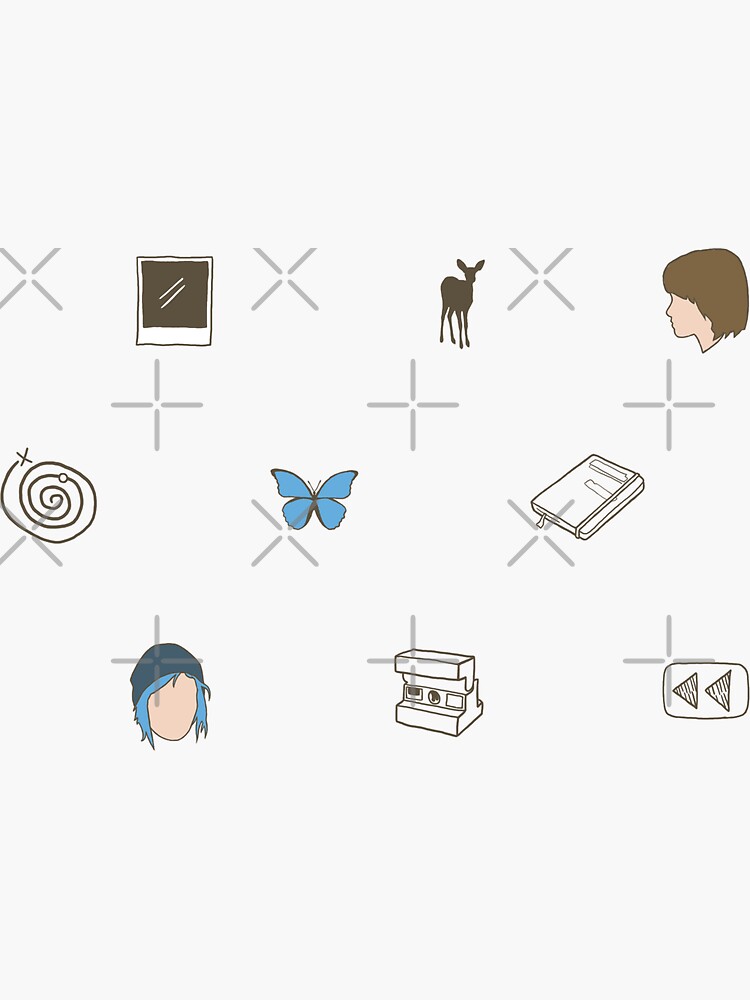 "Life is Strange" Sticker for Sale by 221bCastiel | Redbubble