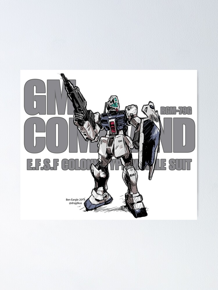 "GM COMMAND" Poster by Blotched | Redbubble