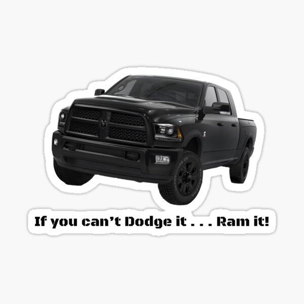Dodge Ram Stickers | Redbubble