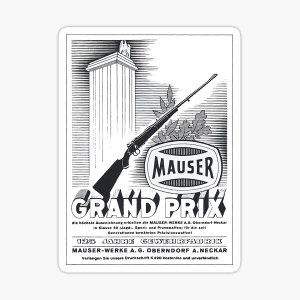 Mauser Stickers | Redbubble