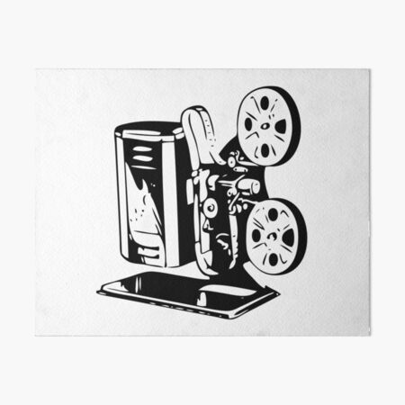 "8MM PROJECTOR Pop Art" Art Board Print for Sale by BruceALMIGHTY ...